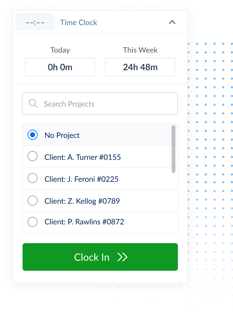 Best Time Card App for Hourly Employees | ClockInEasy