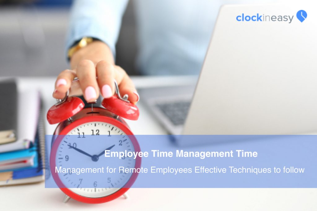 Employee time management: best techniques to follow